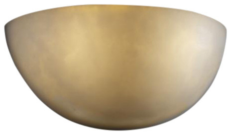 Clouds Small Quarter Sphere Wall Sconce, No Metal - Transitional - Wall ...