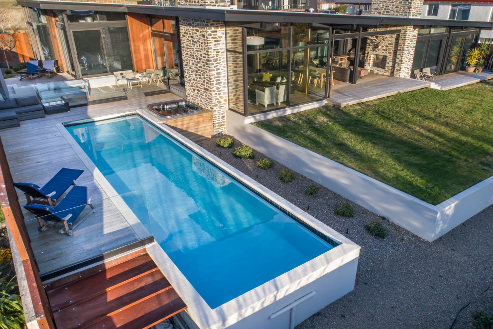 Custom Lap Pool Wanaka - Modern - Pool - Other - by Pisa Pools Central ...