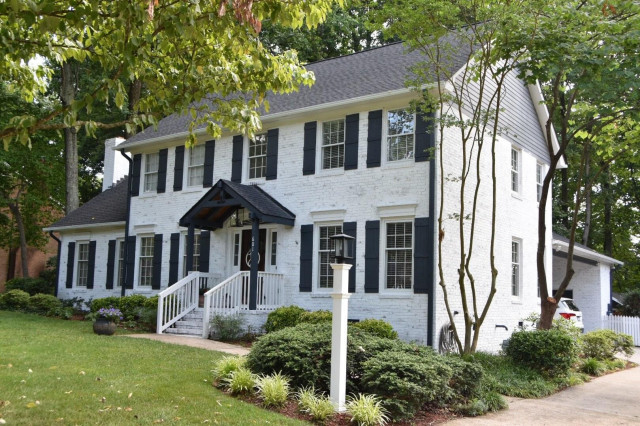 Lime Slurry / Lime Wash / German Schmear - Modern - House Exterior ...