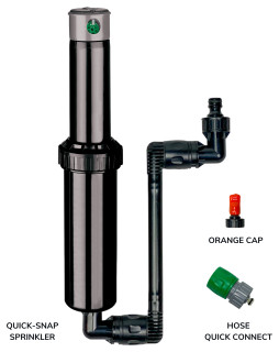 Quick-Snap Buried Adjustable Sprinkler - Contemporary - Sprinklers - by ...