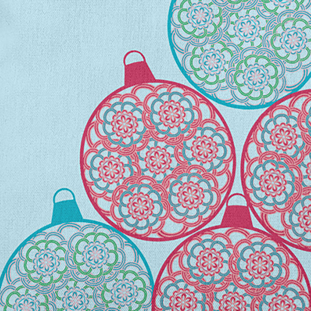 Fancy Ornament Stack Accent Pillow, 14"x20" - Contemporary - Decorative ...