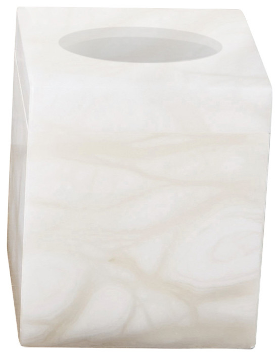 Alabaster Tissue Box - Transitional - Tissue Box Holders - by GLOBAL ...