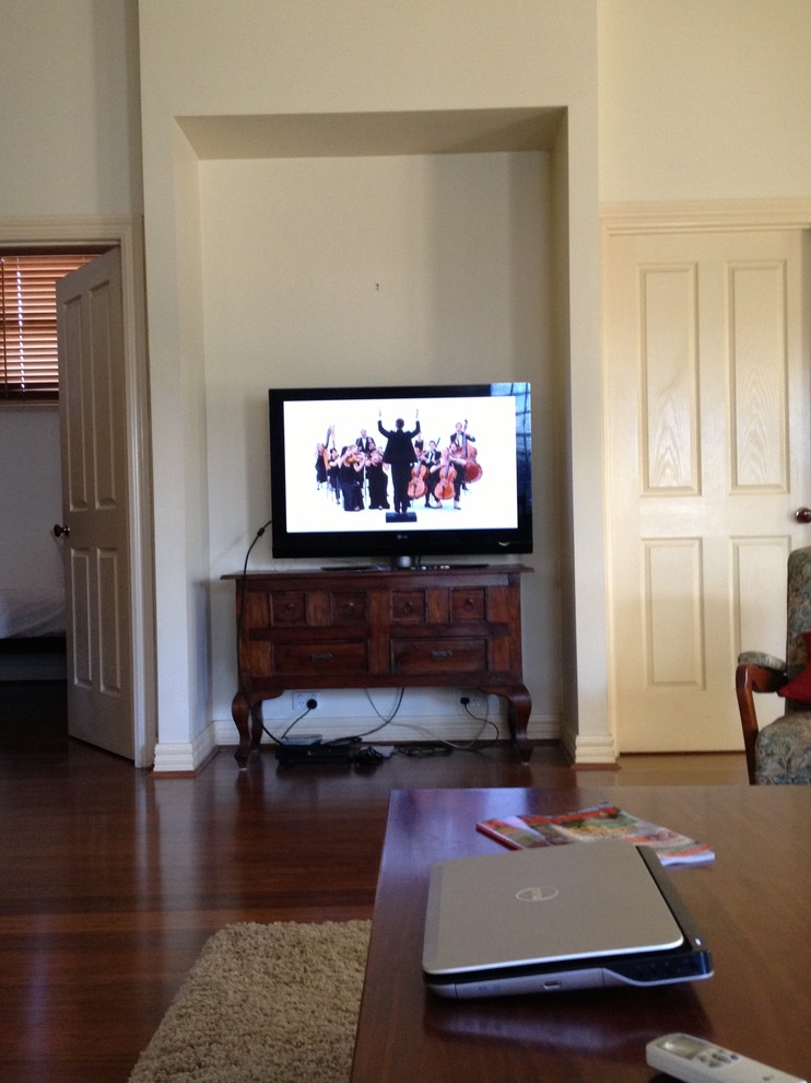 Housing the tv
