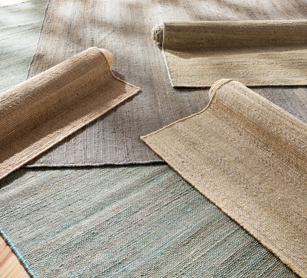 Hauteloom Chermside Jute Rug, 10'x14' Rectangle, 10' x 14' - Beach ...