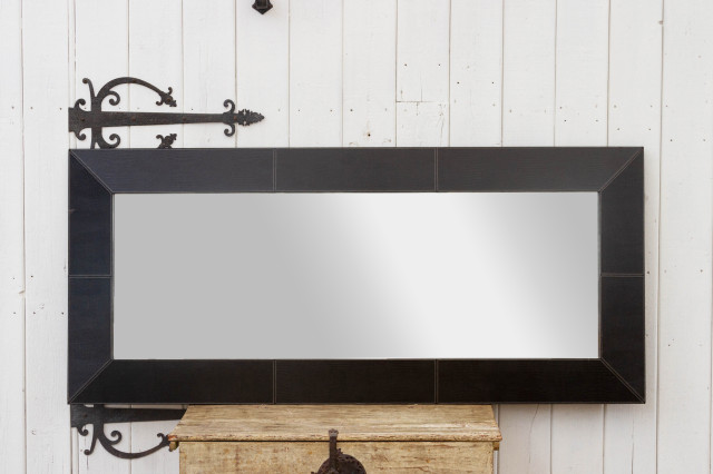 Tall Thai Embossed Leather Mirror - Transitional - Floor Mirrors - by ...