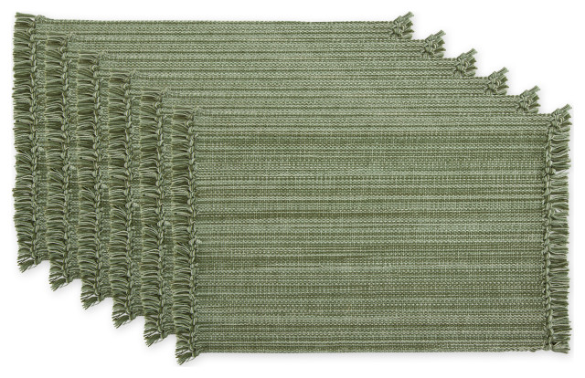 Artichoke Variegated Fringe Table Runner 13X72 - Kitchen And Table ...