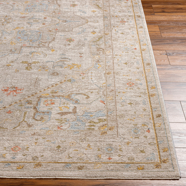 Surya Avant Garde Rug 10'x14', Medium Gray & Taupe - Mediterranean ...