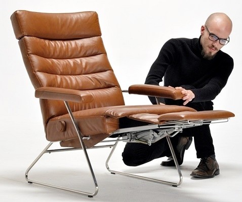 Adele Recliner Chair by Lafer Recliners - Contemporary - Recliner ...