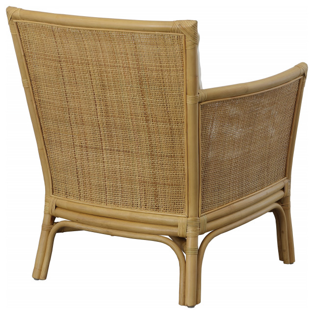 Uttermost Pacific Rattan Chair - Tropical - Armchairs And Accent Chairs ...