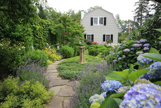 Pathway through the Garden - Traditional - Landscape - New York - by ...