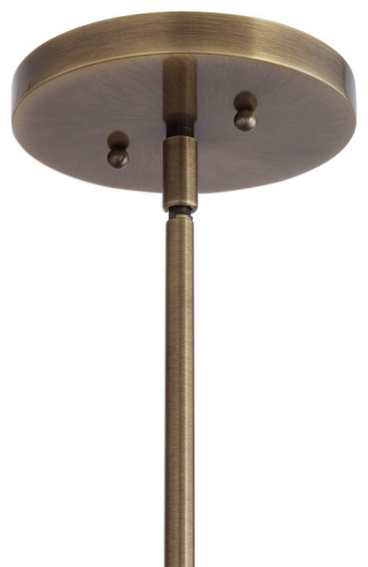 Uttermost Calix Large Blown Glass 1-Light Pendant 22127 - Transitional ...