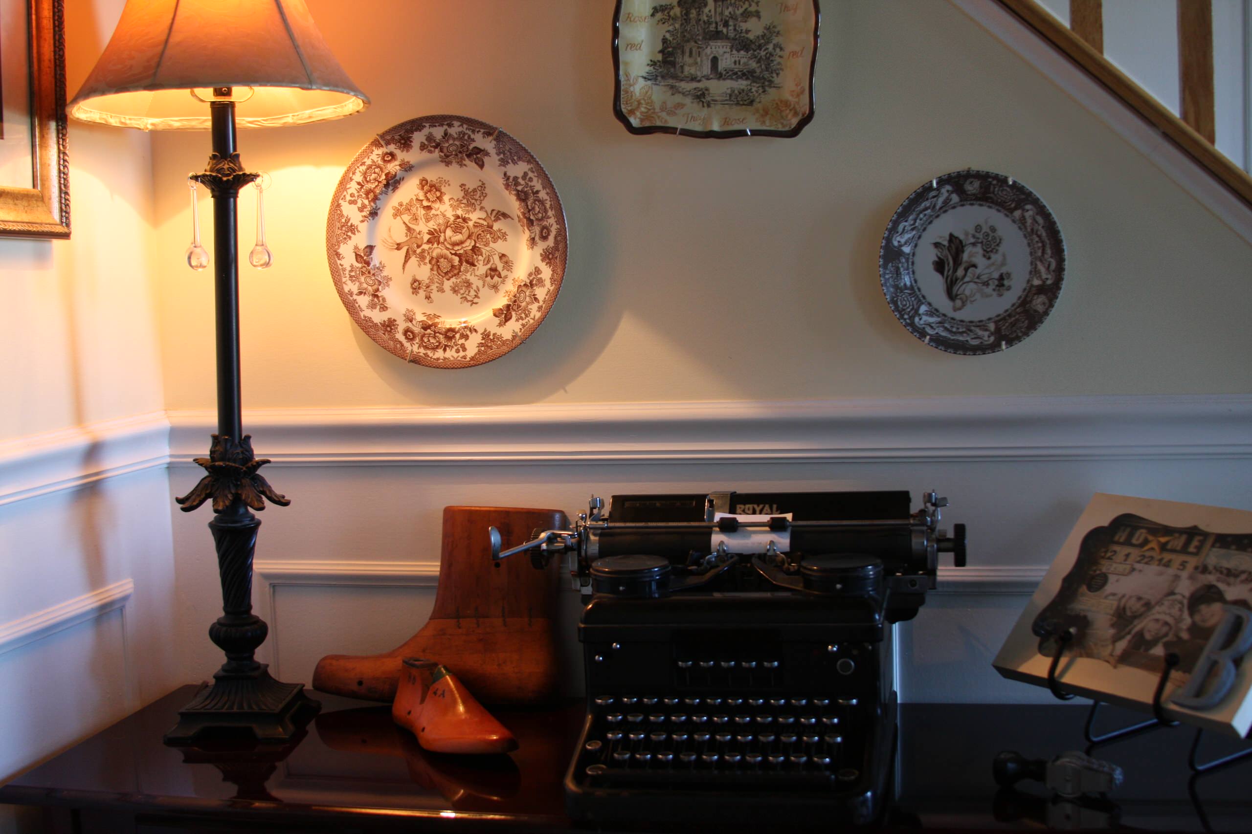 Decorating with Vintage Typewriters