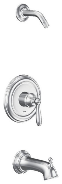 Moen Brantford M-Core 2-Series Tub/Shower Faucet, Single Lever Handle ...