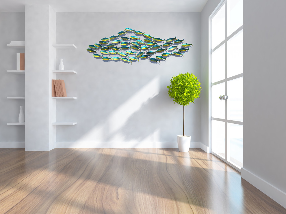 Freedom In Motion Wall Mountable Original Artwork - Beach Style - Metal ...