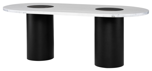 Stevie Dining Table - Transitional - Dining Tables - by Nuevo | Houzz