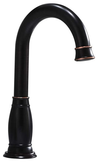 Fontana Commercial Oil-Rubbed Bronze Automatic Sensor Hands Free Faucet ...