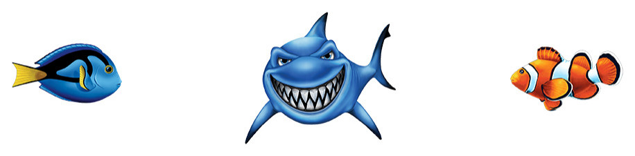 Shark Step Markers Porcelain Pool Mosaic ( 6" x 24" ) - Beach Style ...