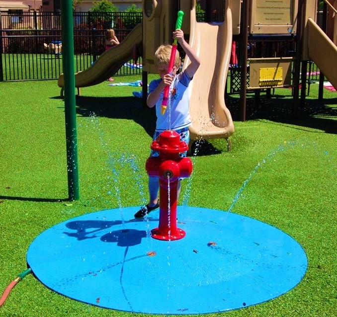 Portable Splash Pad for your backyard - Traditional - Cleveland - by My ...