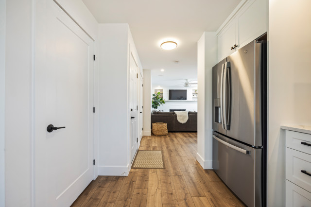Modern Farmhouse Main Hallway Remodel - Modern - Hall - Toronto - by ...