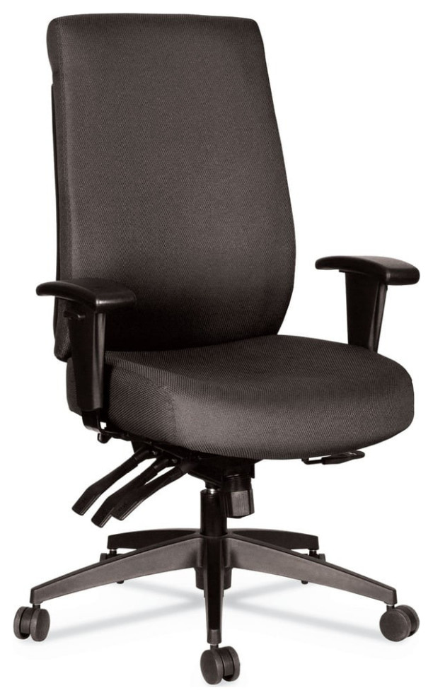 Multifunctional Office Chair, Padded Contoured Seat & Back With ...