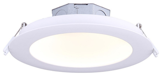 Canarm LED 6" Recessed DL-6-15RR-WH-C, Metal - Transitional - Recessed ...