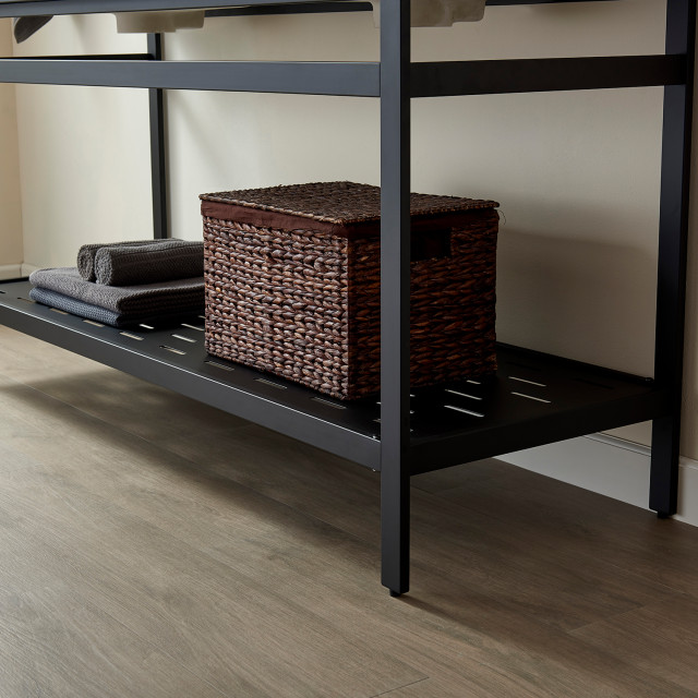 Ablitas Vanity, Metal Support, 60m" - Contemporary - Bathroom Vanities ...