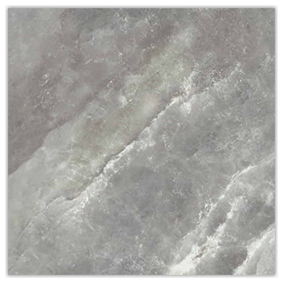 Piedra De Cristal Gris Matte 24x24 Porcelain Tile, 24x24 - Contemporary ...