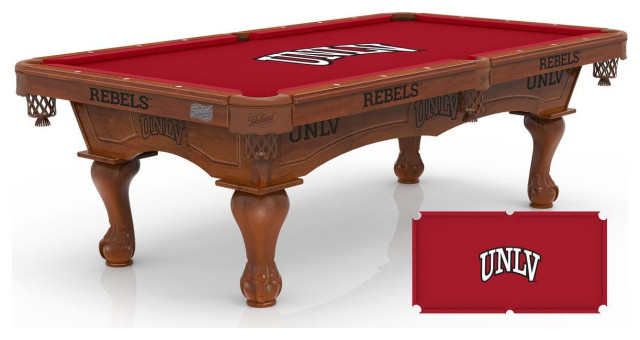 Holland University of Nevada Las Vegas Pool Table - Claw/Chardonnay ...