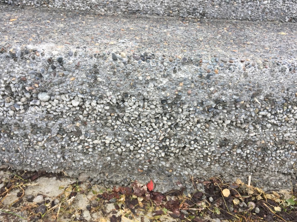 Bad concrete job, can this be fixed? | Houzz Forum