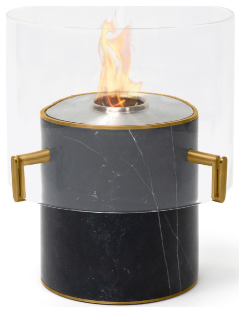 EcoSmart Pillar 3 Low Fireplace Smokeless - Contemporary - Tabletop ...