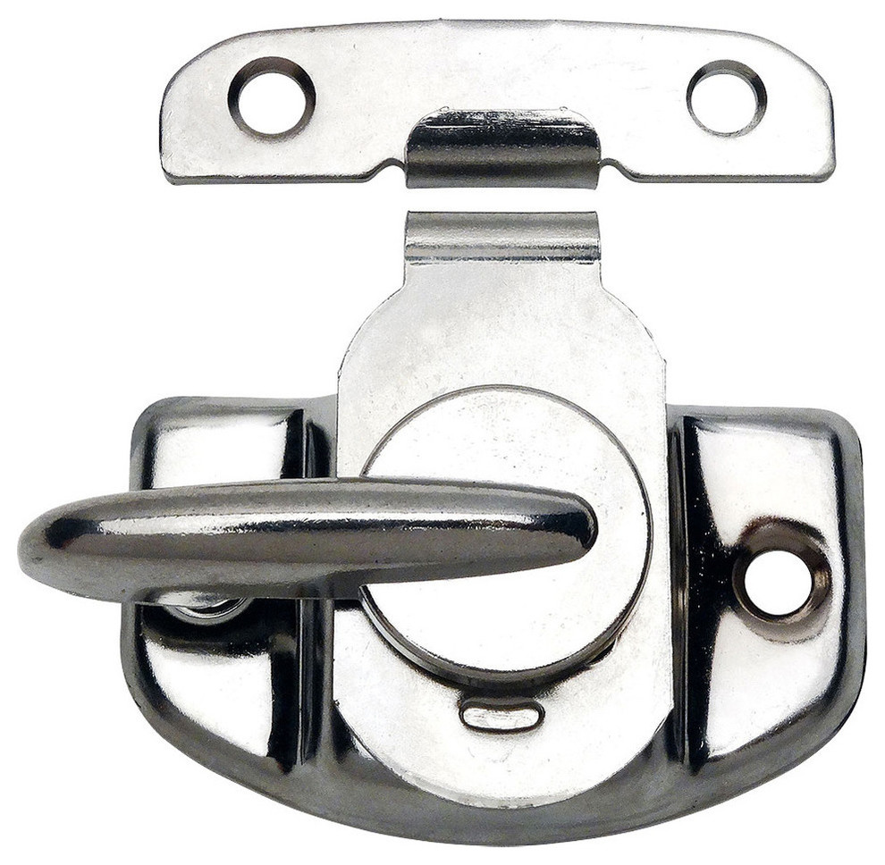 Polished Chrome Cam Action Window Sash Lock and Keeper, 53614 ...