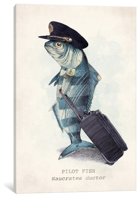 "The Pilot" by Eric Fan, 12x8x.75, 18x12x1.5 - Contemporary - Prints ...