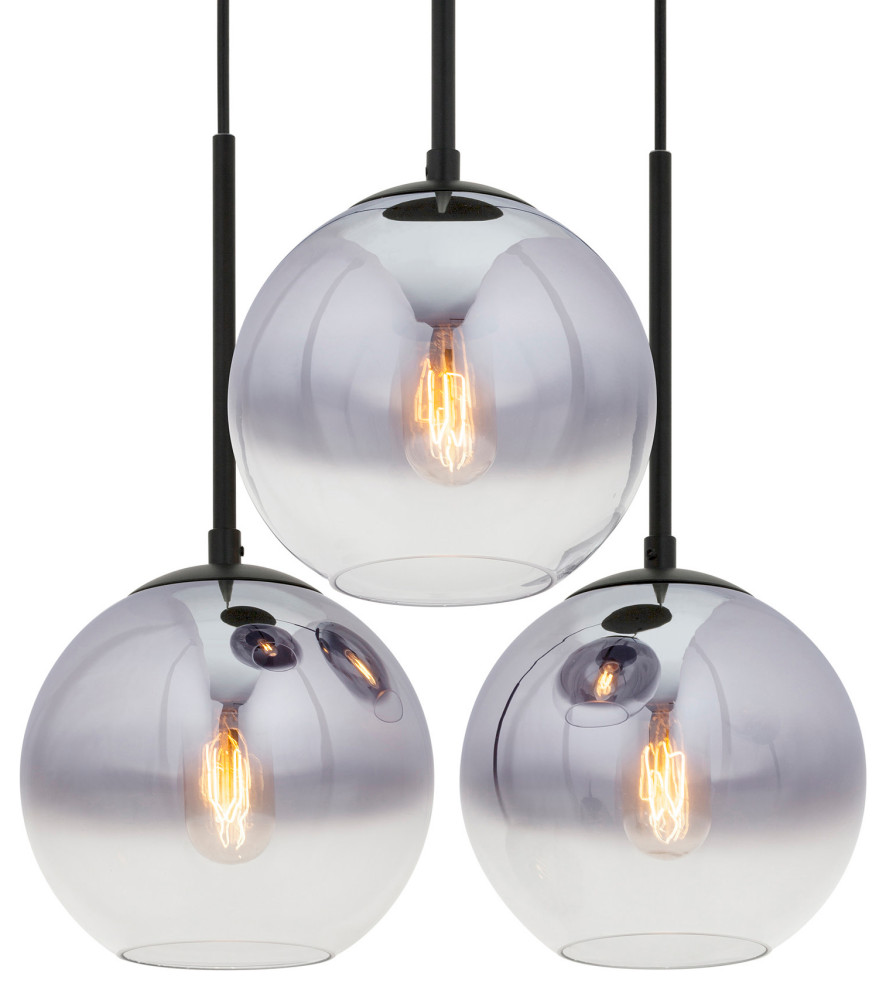 Forte Lighting 2757-03 Callisto 3 Light 16"W Multi Light Pendant ...
