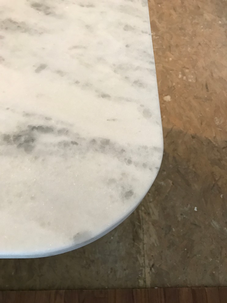 Help, my countertops were installed with a rounded corner instead of