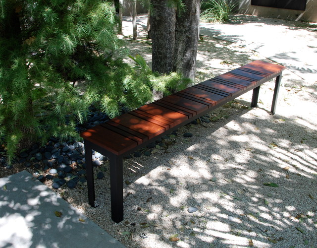 SOL Outdoor Bench - Modern - Outdoor Benches - by Sarabi Studio | Houzz