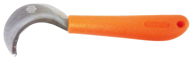 Mini Harvest/Utility Hook Knife, Grape/Melon, 2.5" Curved Stainless ...