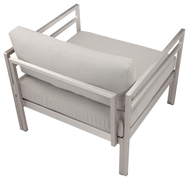 Cold Chair Gray - Contemporary - Outdoor Lounge Chairs - by Pangea Home ...