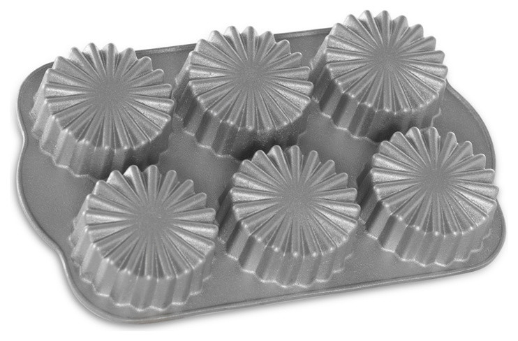Nordic Ware Cast Aluminum Ruffled Medallion Dessert Mold - Contemporary ...