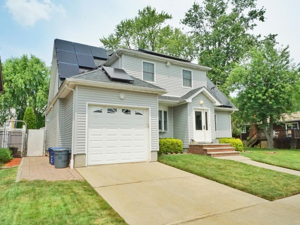 Traditional Family Home With Solar Panels - Traditional - Exterior ...