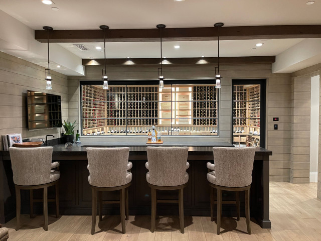 Corona Del Mar Newport Beach Orange County Traditional Modern Wine ...