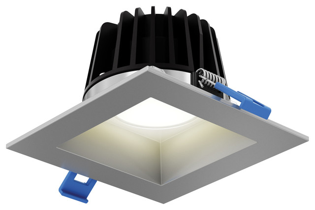 4" Square Smooth Baffle LED Recessed Downlight - Recessed Trims - by ...