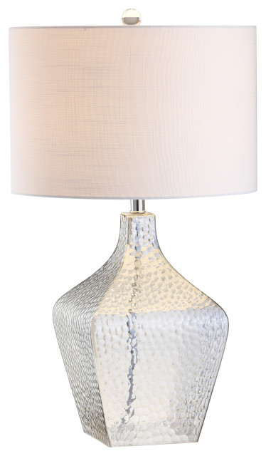 Jane 26" Glass Table Lamp, Clear - Table Lamps - by Buildcom | Houzz