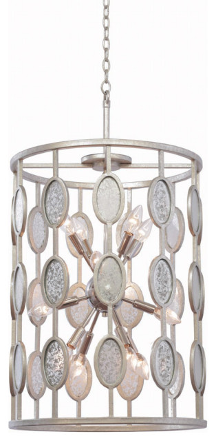 Palomar 12 Light Foyer - Contemporary - Chandeliers - by Ownax | Houzz