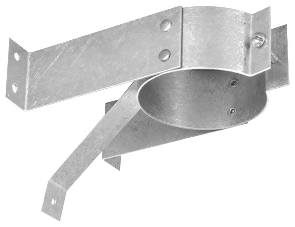 4"Diameter Wall Strap, 4 inch Diameter - Heating And Cooling - by ...