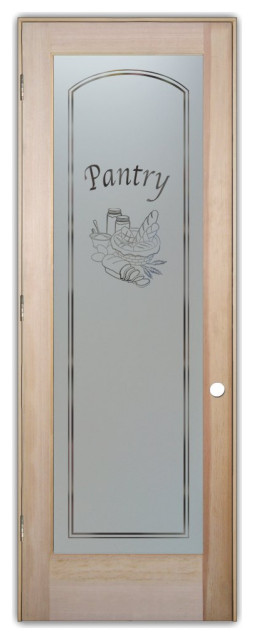 Pantry Door - Bread Basket - Primed - 28" x 80" - Book/Slab Door, 24 ...
