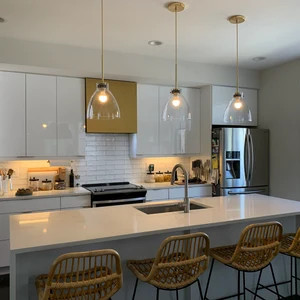 Vinyl-Wrapped Range Hood