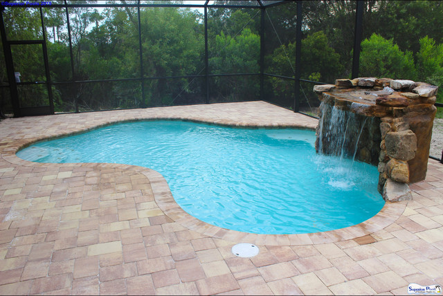 Custom Real Rock Swimming Pools - Pool - Miami - by Superior Pools ...