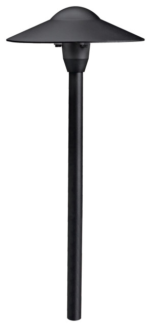 Textured Black Path and Spread 1-Light 12V - Transitional - Path Lights ...