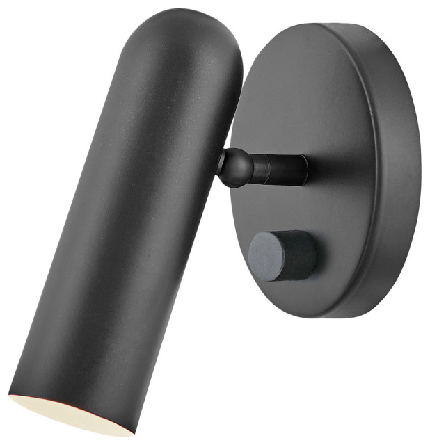 Jax Small LED Sconce, Black - Modern - Wall Sconces - by Designer ...