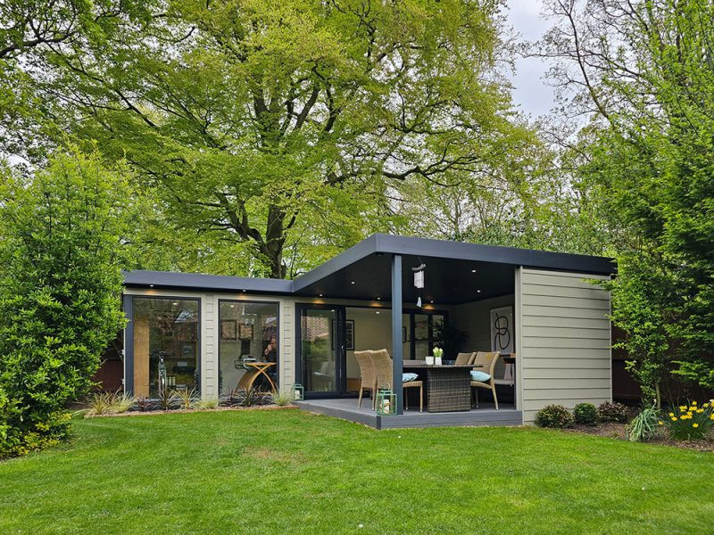 L Shaped garden Room - Modern - Shed - Other - by Cosy Garden Rooms Ltd ...